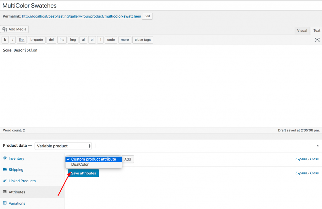 How To Create WooCommerce Multi / Dual Color Swatches For Variable ...