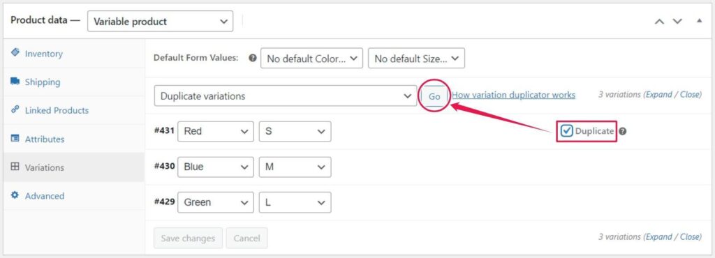 How To Duplicate WooCommerce Product Variations - GetWooPlugins